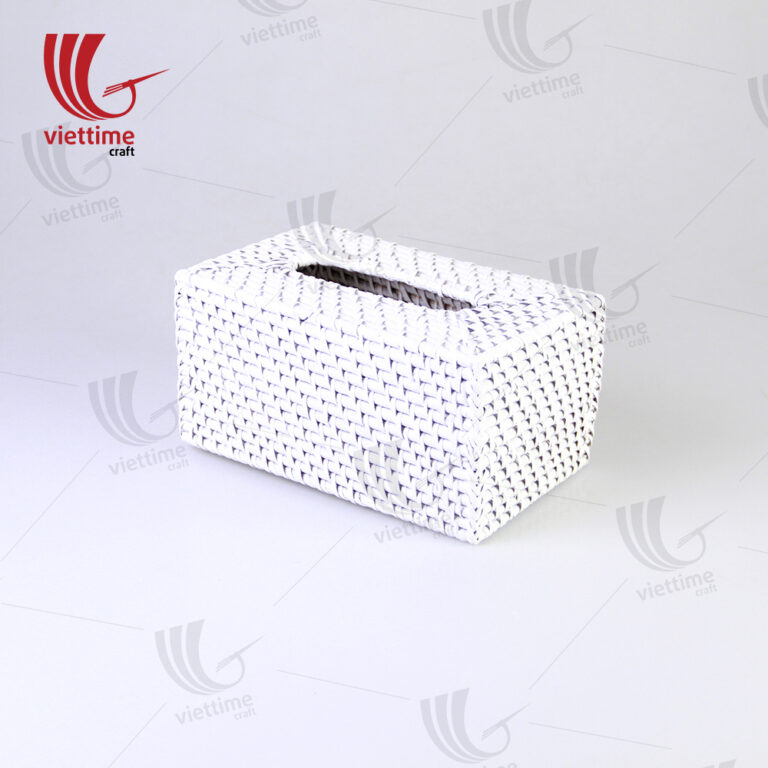 Rattan Tissue Napkin Box sku M00645 Wholesales /Viettime Craft