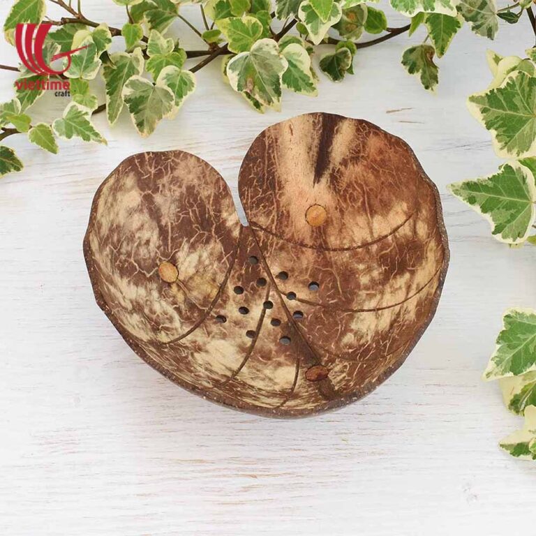 Coconut Soap Disc With Bottom Holes Wholesale/ Viettime Craft JSC
