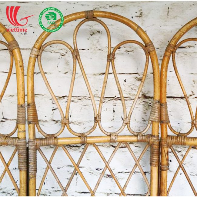 Nice Rattan Folding Screen Room Divider Wholesale / Viettime Craft