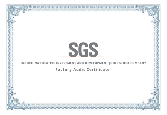 Factory Audit Certificate - Viettime Craft