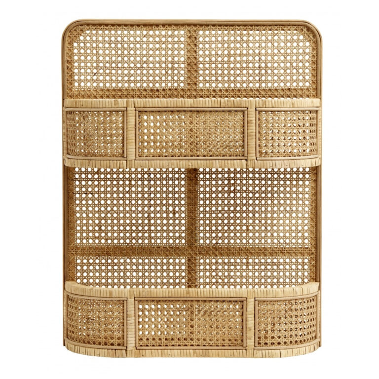 Rattan wall shelf sku M00274 Wholesale/ Viettime Craft JSC