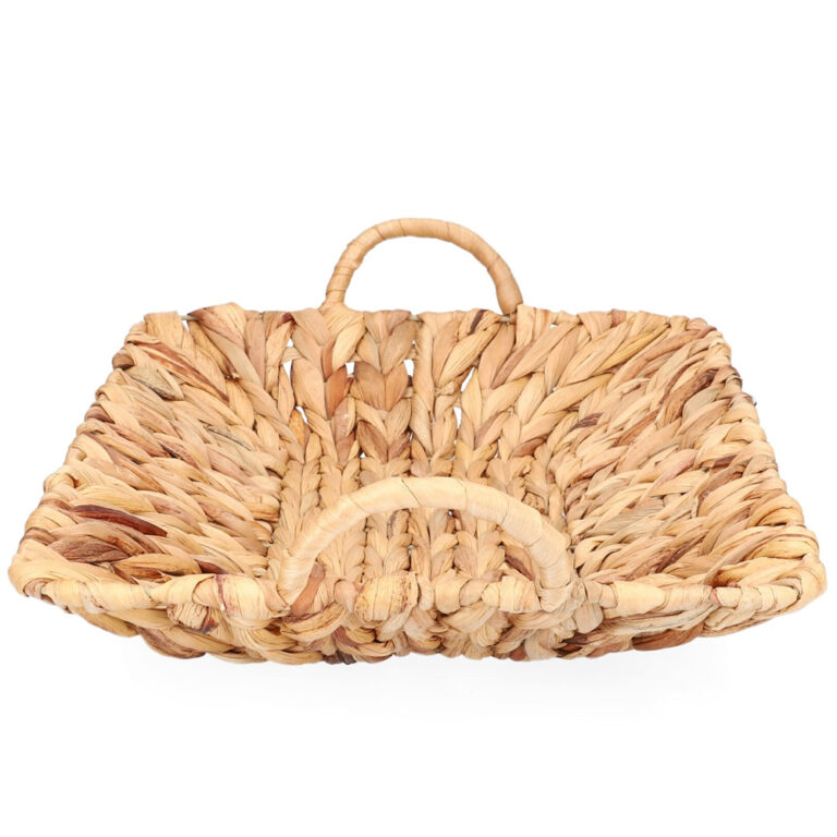 Water Hyacinth Tray Basket sku B00250/ Viettime Craft JSC in Vietnam