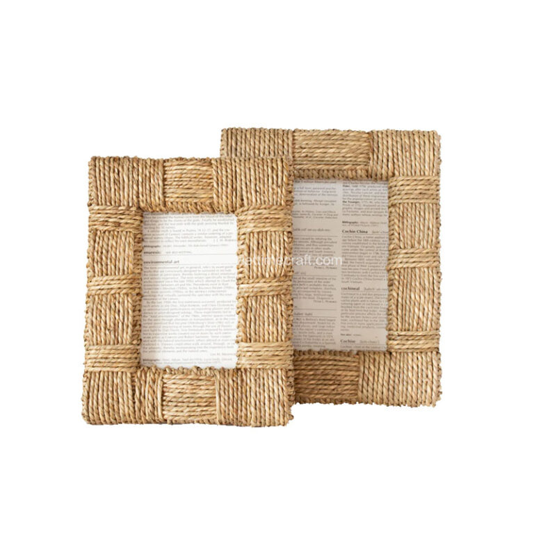Natural Seagrass Photo Frame Wholesale/ Viettime Craft
