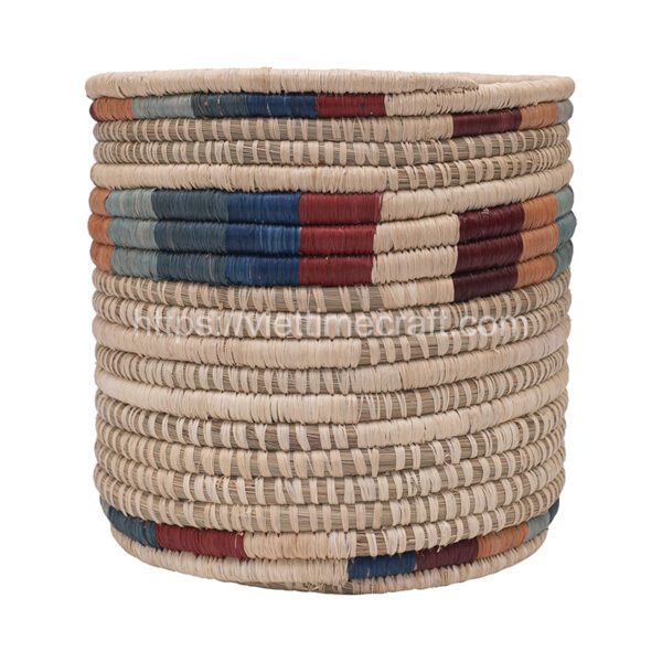 The bright color trend in woven basket 2023 - Vietnam Handicrafts