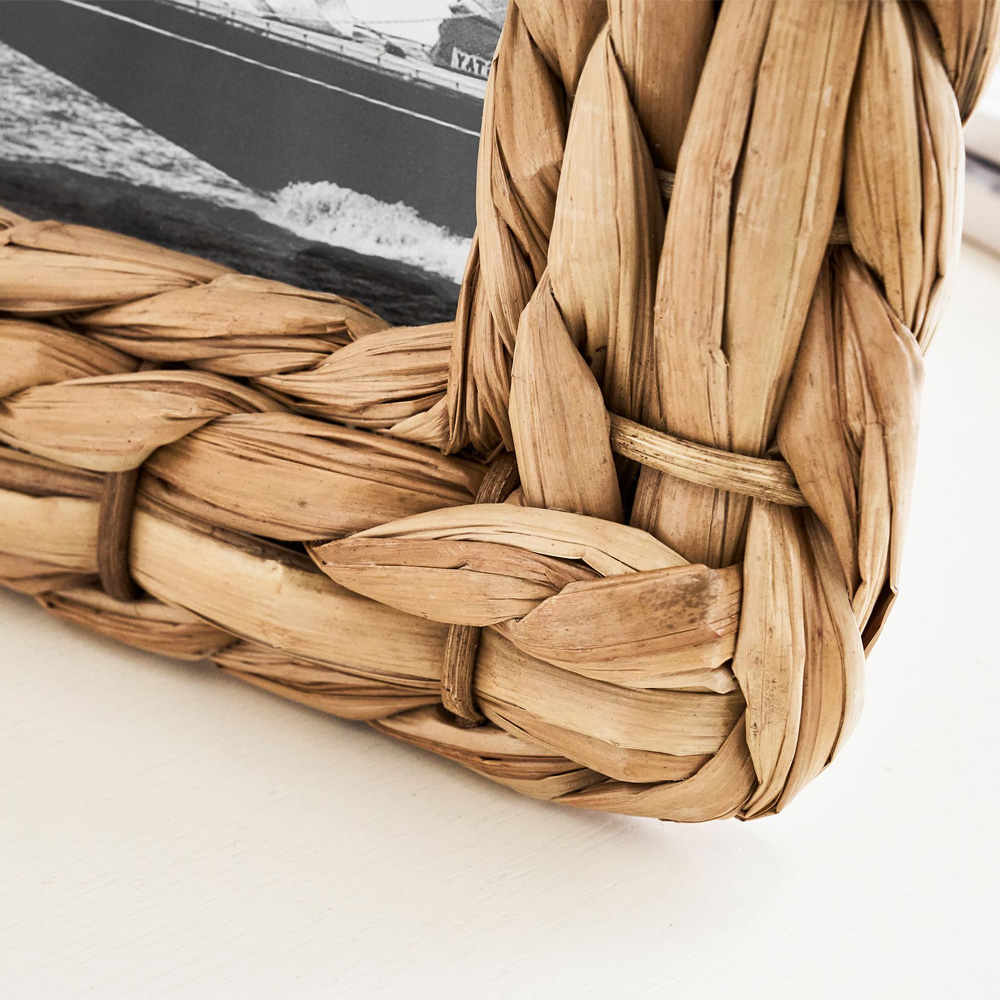 Natural photo frame: Rattan, Seagrass & More in All Sizes