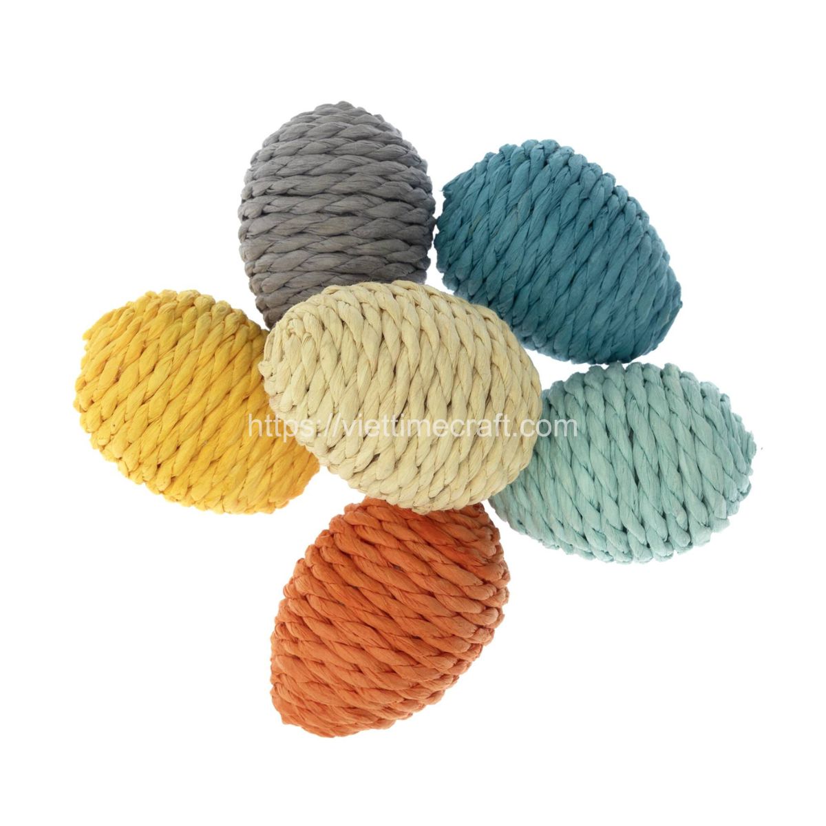 Paper Rope Easter Egg – Handmade Eco Easter Decoration - Vietnam ...